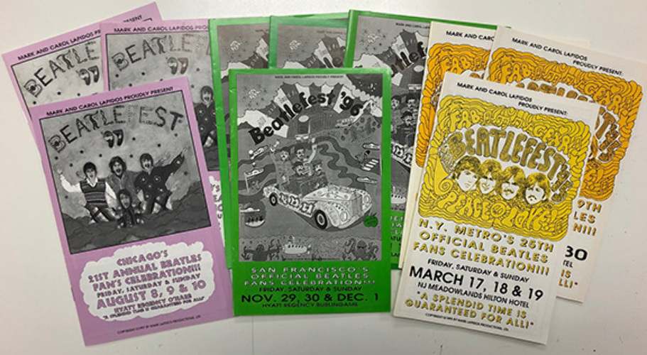 SET 10 OF ORIGINAL BEATLEFEST PROGRAM BOOKS 1995-1997 [1059] - $18.00 ...