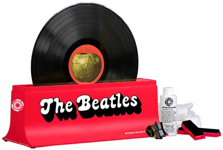 BEATLES RED SPIN-CLEAN RECORD WASHER KIT [3950] - $80.00 : Beatles ...
